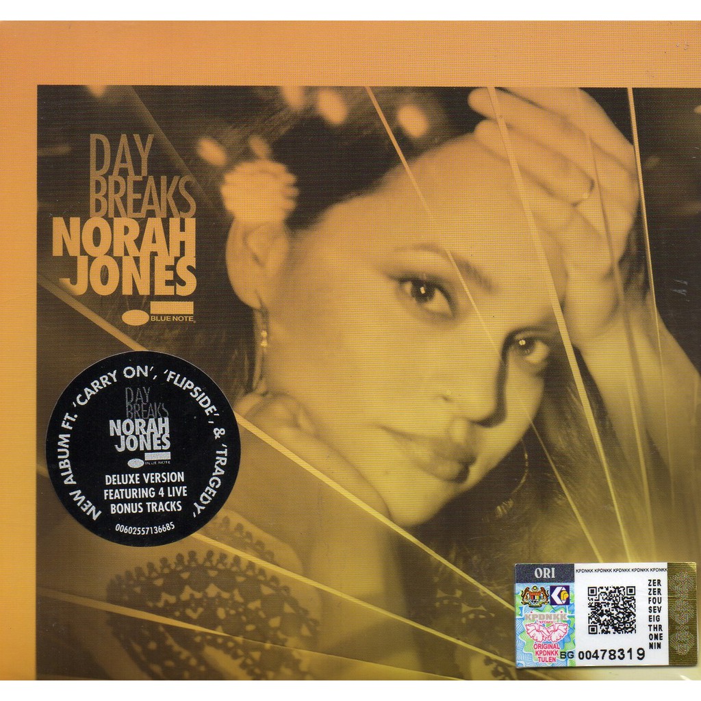 NORAH JONES - DAY BREAKS ( CD ) | Shopee Philippines