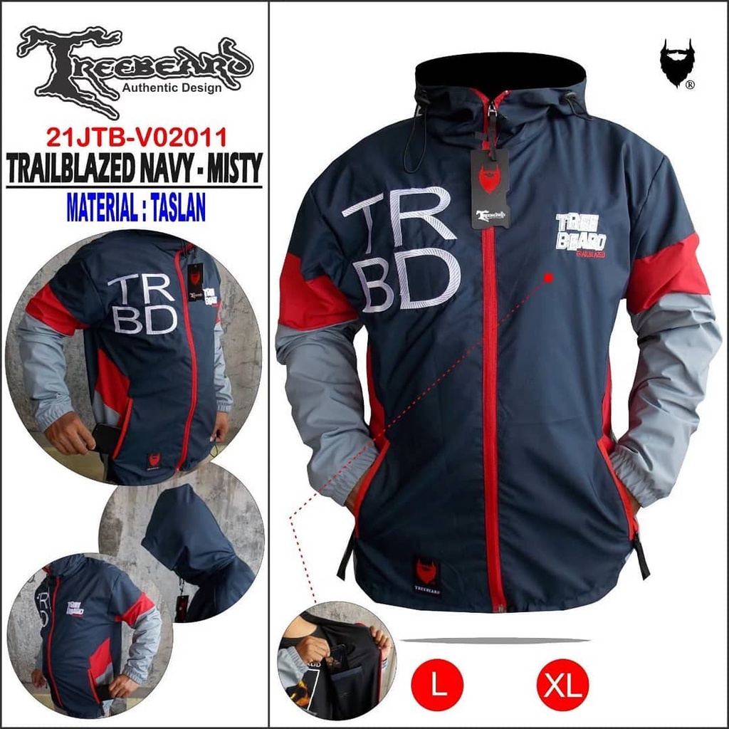 Trailblazed / parachute jacket / contemporary men's jacket / men's ...