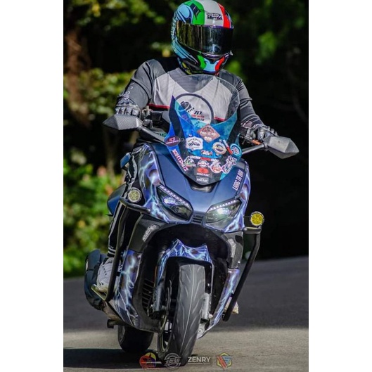 RUSI RFI 175 - CRASHGUARD HALF DESIGN(powdercoated) | Shopee Philippines