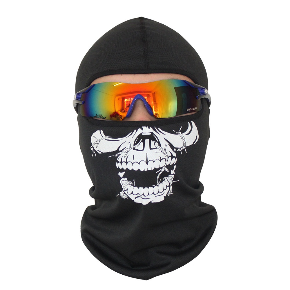 Musion Call of Duty Mask COD Ghost Mask Breathable Mesh Rider Balaclava ...