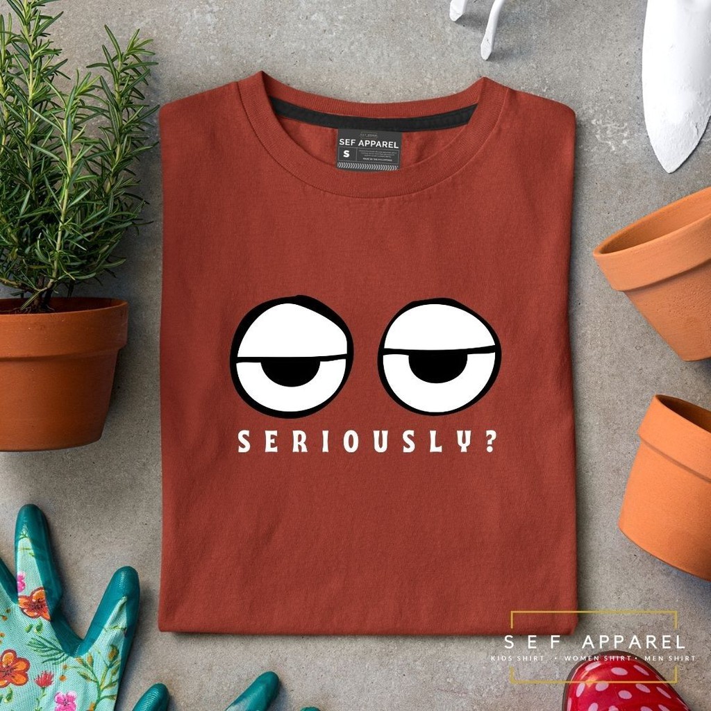 SEF Seriously Minimalist shirt for Men and Women Unisex T Shirt Tees ...