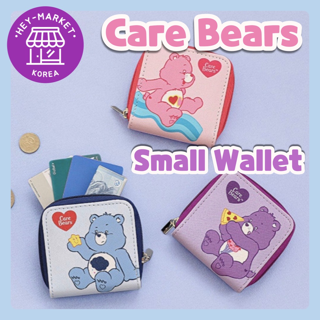 [Daiso Korea] CareBears Small Wallet (3colors) | Shopee Philippines