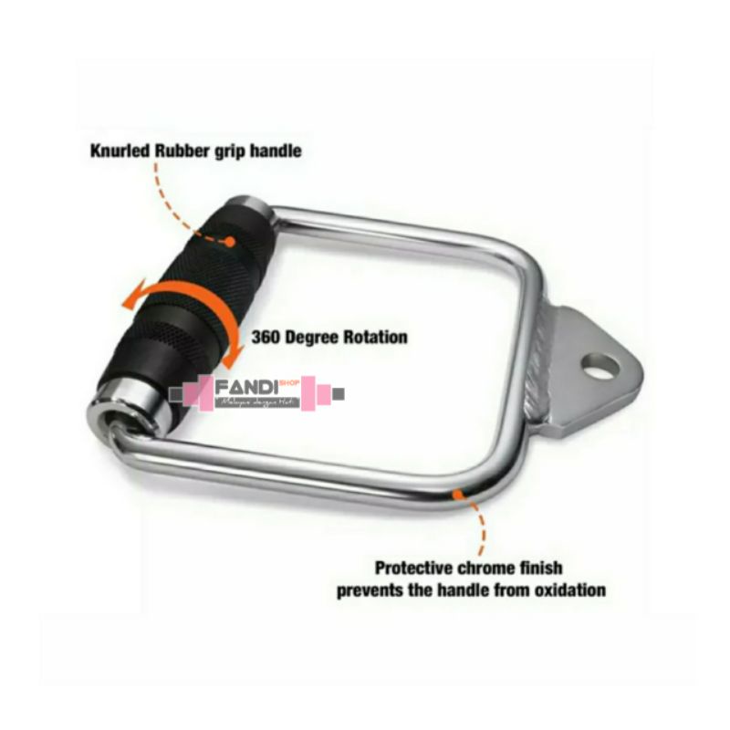D Single Handle / Cable Attachment / Gym Handle Handle / D Handle ...