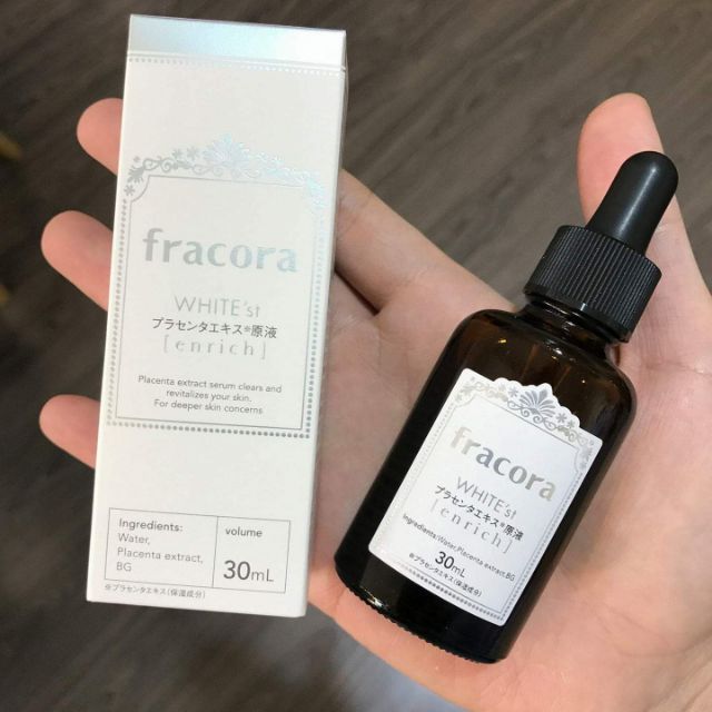Fracora Whitest Placenta Essence Fresh Placenta Extract 30ml (air ...