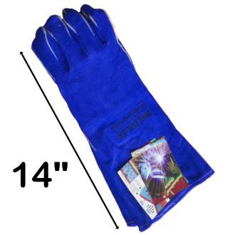 14" Weldflex Comfortflex Kevlar Safety Work Welding Gloves Welders Hand ...
