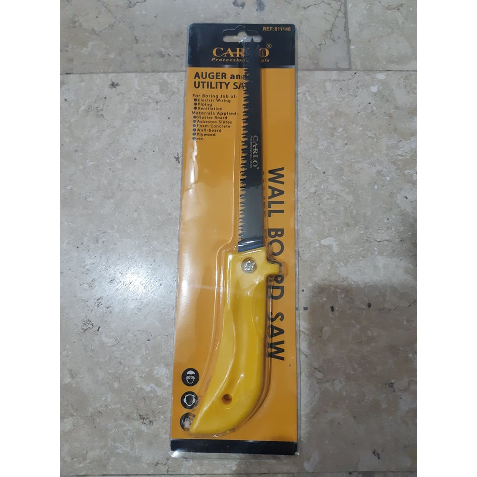 Auger Saw & Utility Saw 2in1 Wall Board Saw / Cement board Wood Saw 7 ...