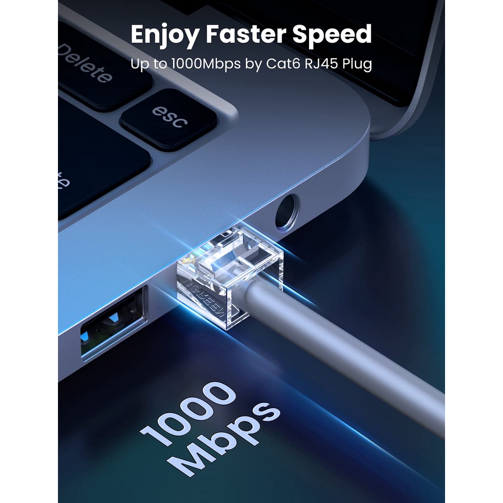 UGREEN RJ45 Connector Ethernet Cable Cat6 Connector 50pcs-300pcs ...