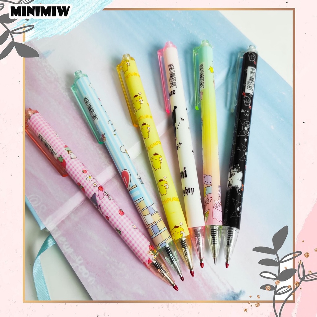 SANRIO CETEK PEN MELODI PURIN LITTLE STARS KUROMI HELLO KITTY UNIQUE ...