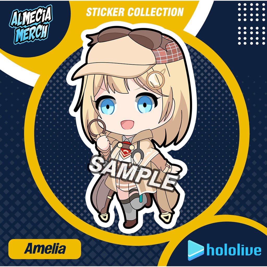 Hololive Watson Amelia Sticker / Vtuber Amelia Sticker / HP, Laptop ...