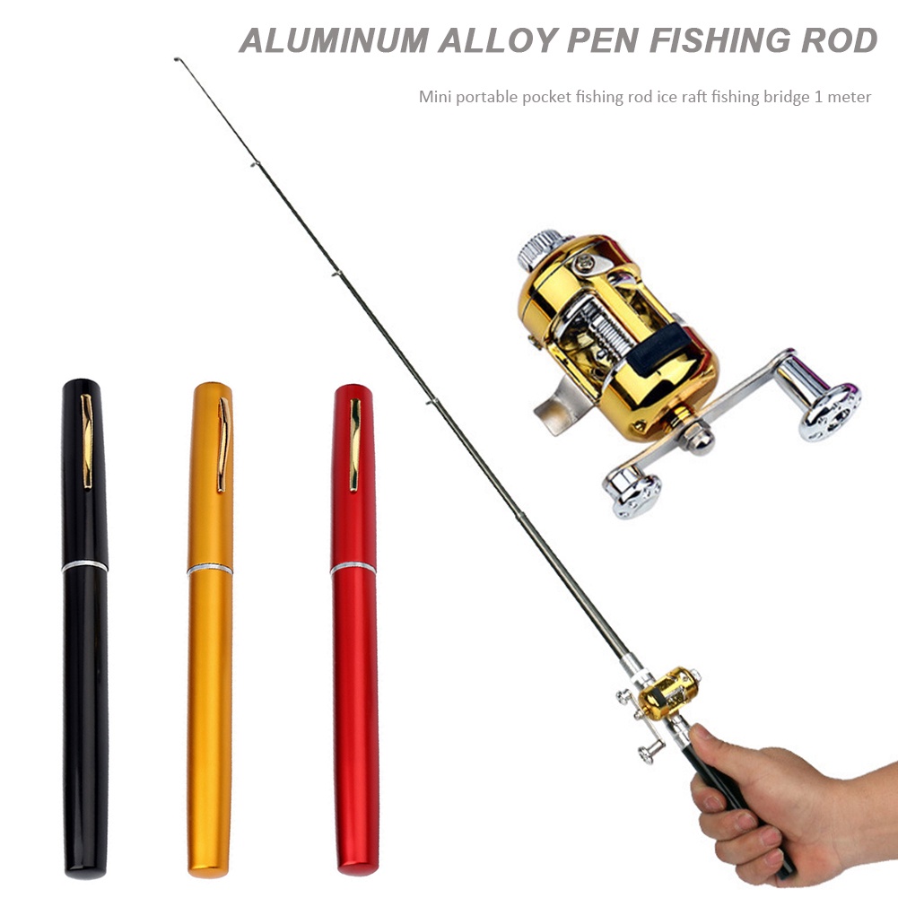 [Ready Stock] Portable Pocket Telescopic Mini Fishing Rod Pole Pen ...