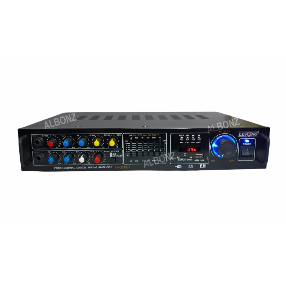 600Watts Joson Mars Professional Power Amplifier with Equalizer/FM/USB ...