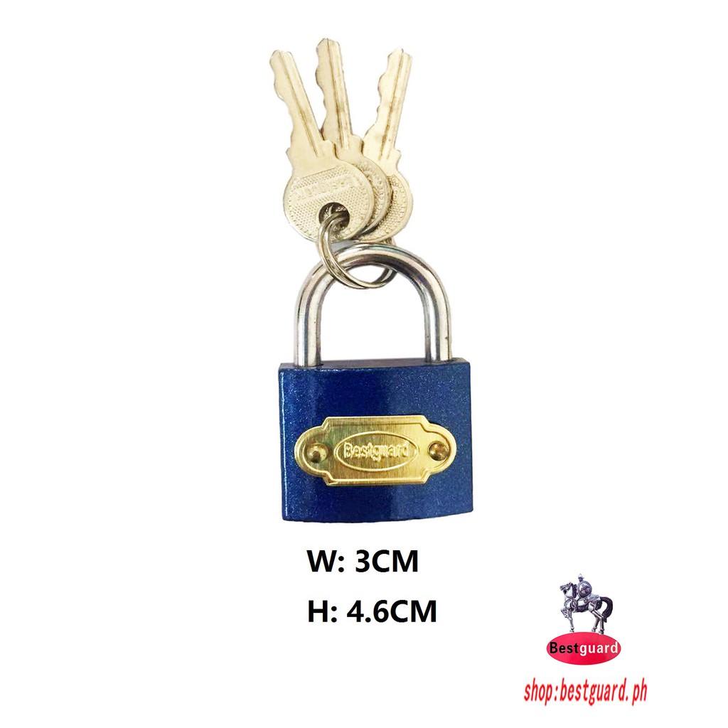 BESTGUARD A171 COLOURFUL PADLOCK 32MM | Shopee Philippines