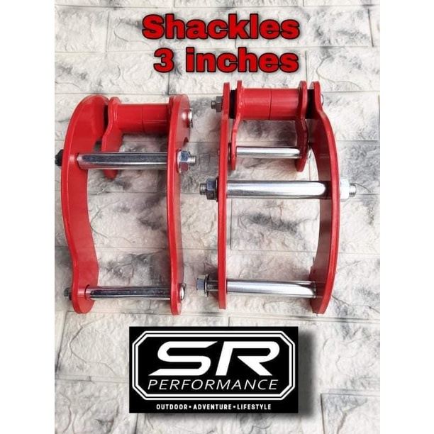 Comfort Shackles 3 inches by SR Performance | Shopee Philippines