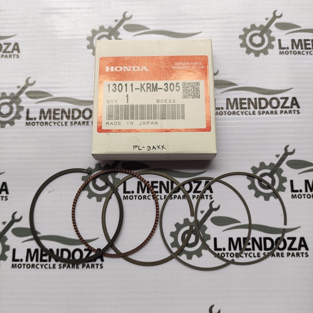 Honda TMX Supremo Piston Ring Set Standard Genuine 13011-KRM-305 ...