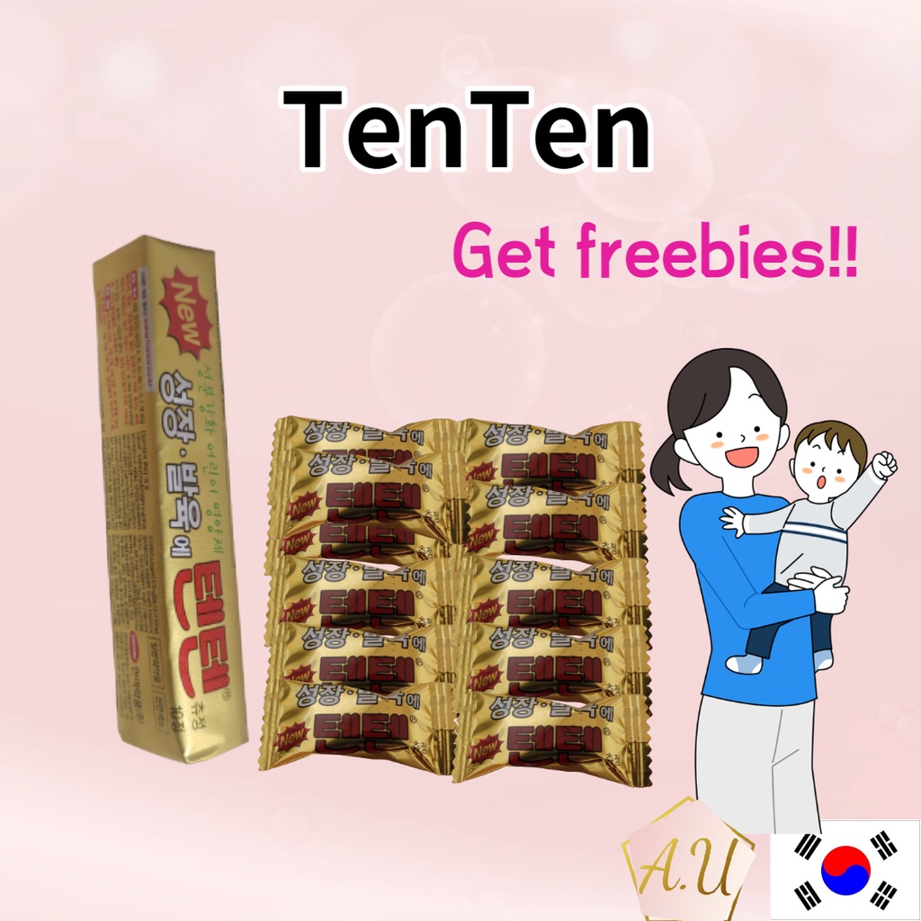 [TENTEN] tenten chewable tablet vitmin enhypen niki vitamins 10pcs kids ...