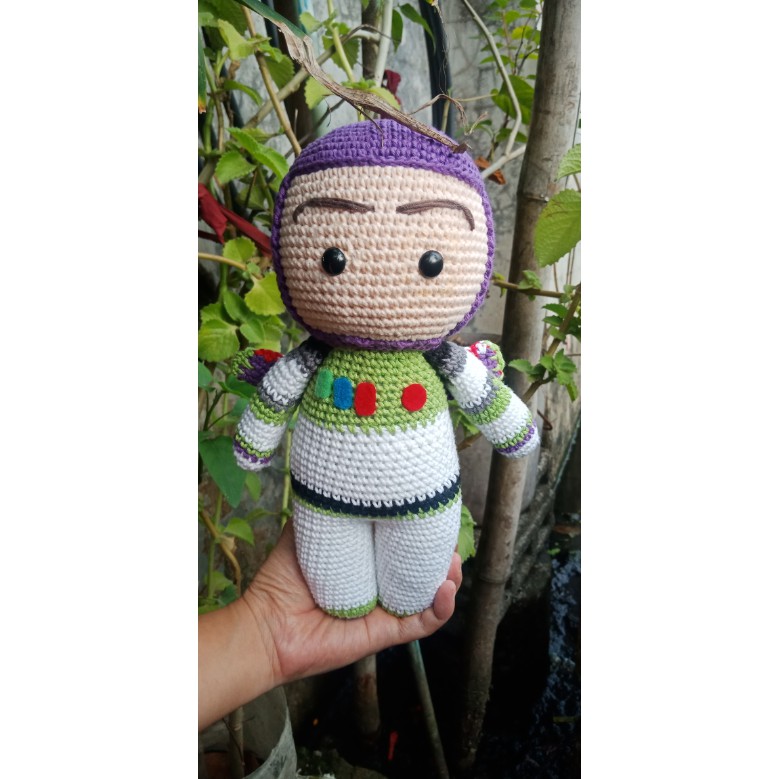Buzz Lightyear Amigurumi Crochet Customized Handmade | Shopee Philippines
