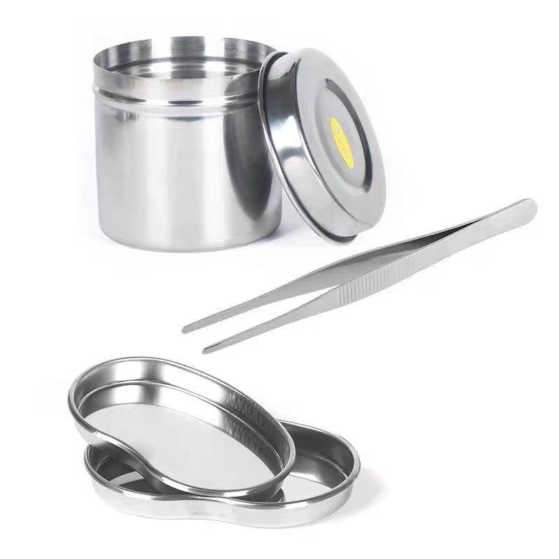 Surgical Stainless Steel Kidney Shaped Sterilized Tray Jar Pot ...