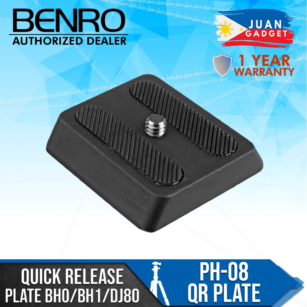 Benro PH-08 Quick Release Plate BH0 / BH1 / DJ80 | Shopee Philippines