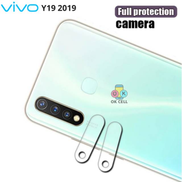 Vivo Y19 2019 Rear Camera Protector Tempered Glass Camera Anti-Scratch ...
