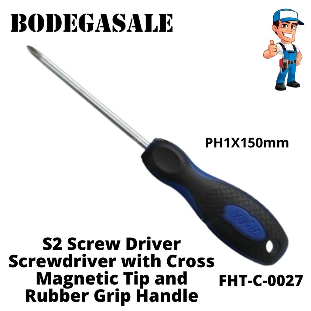 Ford Tools S2 Screw Driver Screwdriver with Cross Magnetic Tip and ...