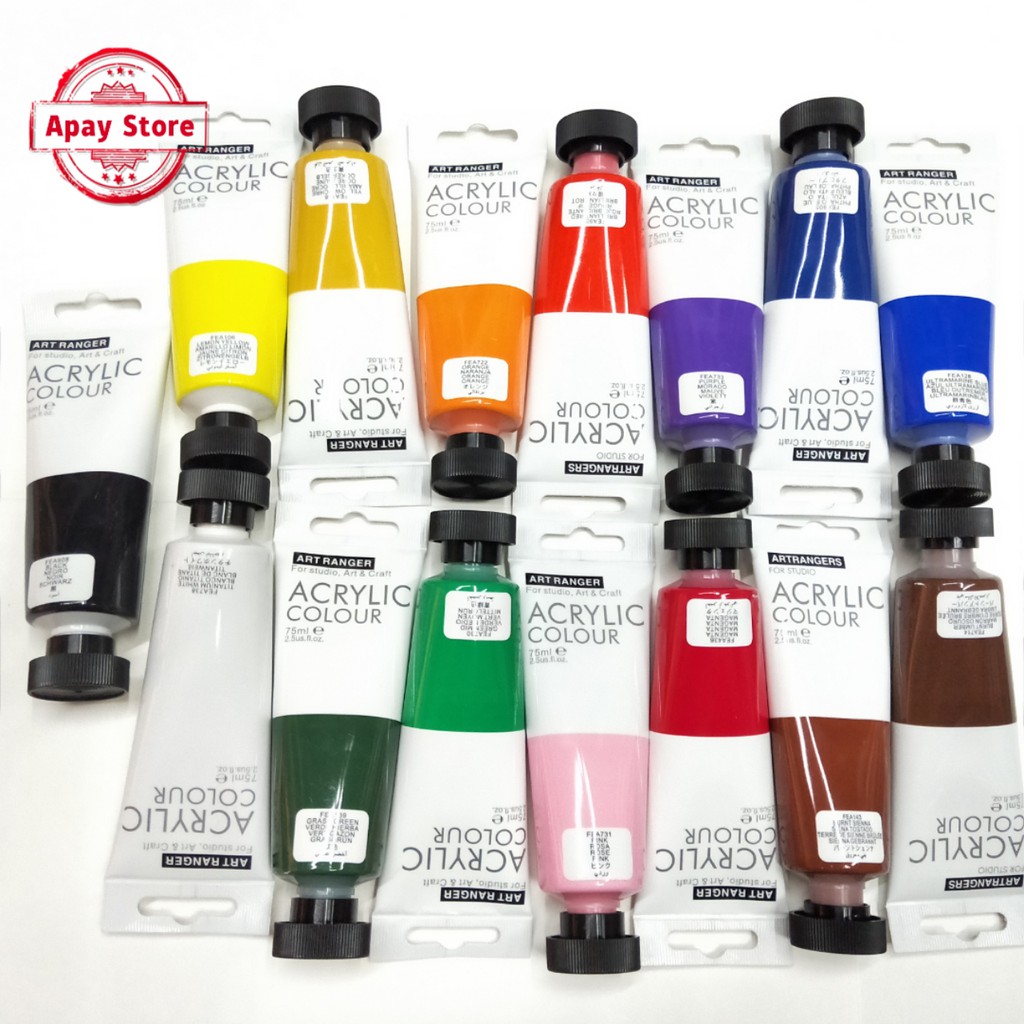[Art Ranger] Acrylic Paint [75ml] | Shopee Philippines
