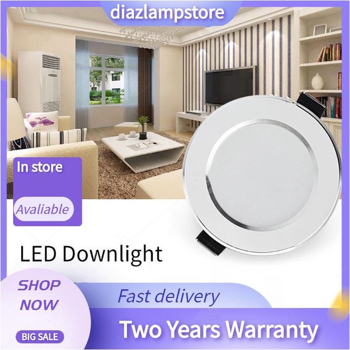 Tri color 5W 2.5 Inch LED Pin Light Ceiling Light LED Down Light For ...