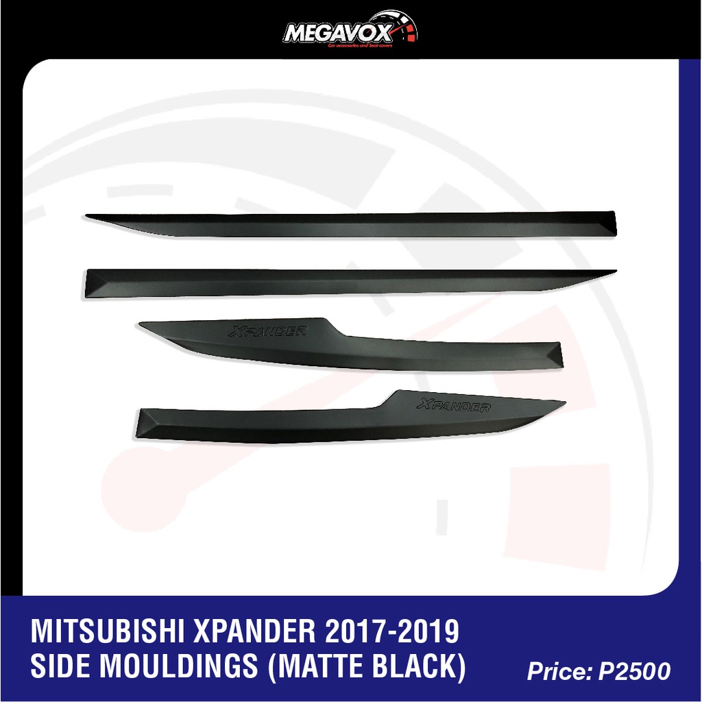 Mitsubishi Xpander 2017-2022 Black Side Moulding | Shopee Philippines