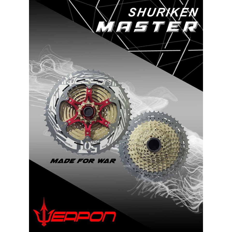 Weapon Cogs Master 10 11 Speed 11-50T | Shopee Philippines