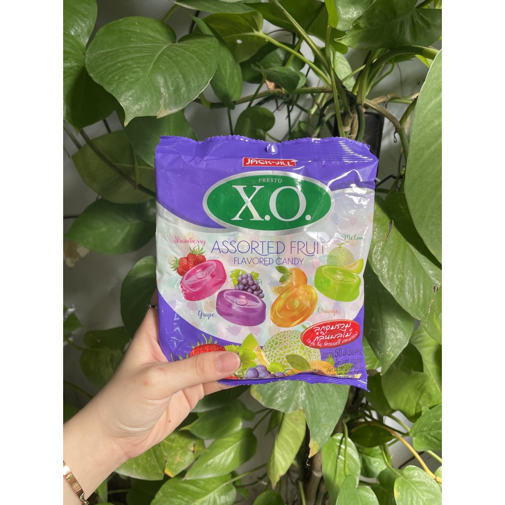 Thai XO Assorted Fruit Flavored Candy (110g Pack) | Shopee Philippines