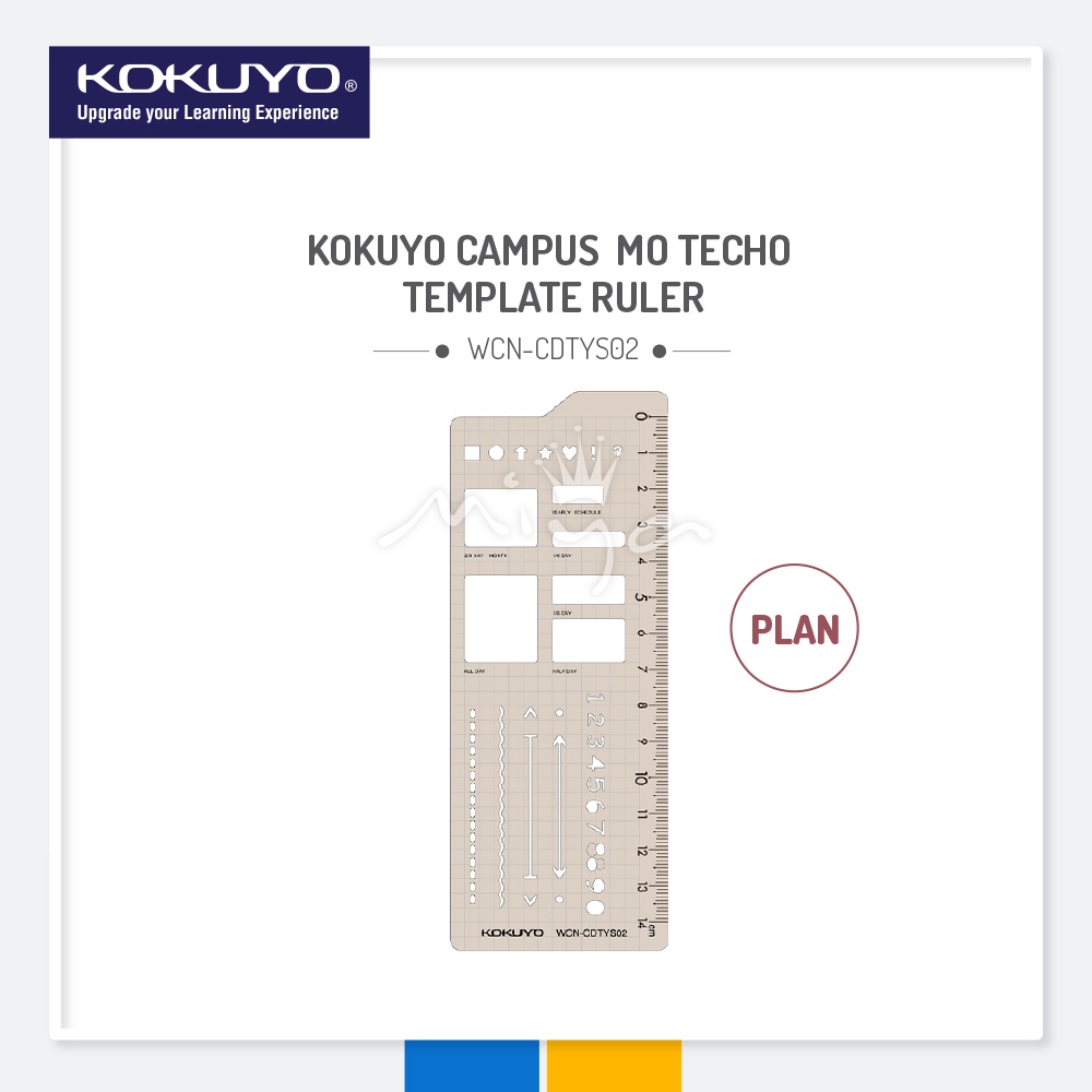 Kokuyo MO Techo Template Ruler Stencil - Icon / Plan | Shopee Philippines