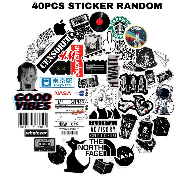Aesthetic STICKER // AESTHETIC HP STICKER // HP LAPTOP STICKER | Shopee ...