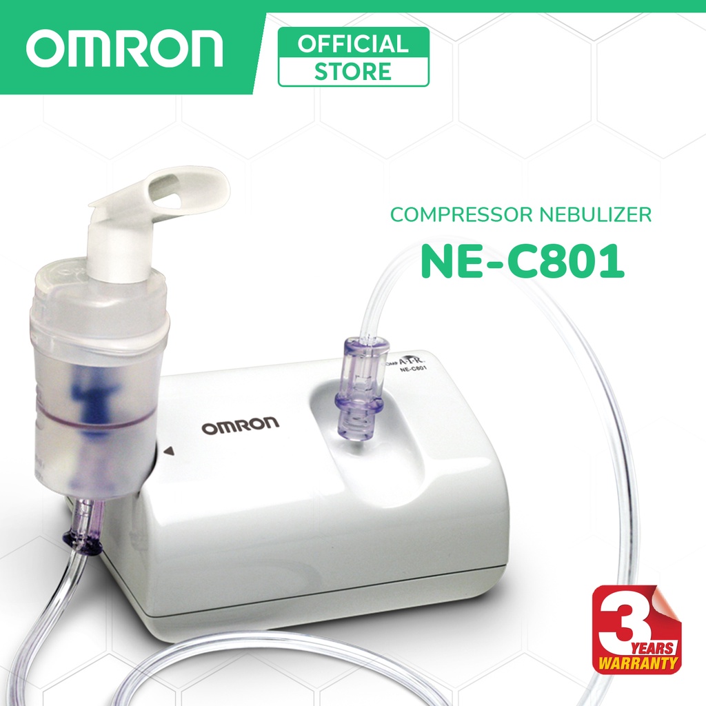 Omron NE-C801 Compressor Nebulizer with Complete Set | Shopee Philippines