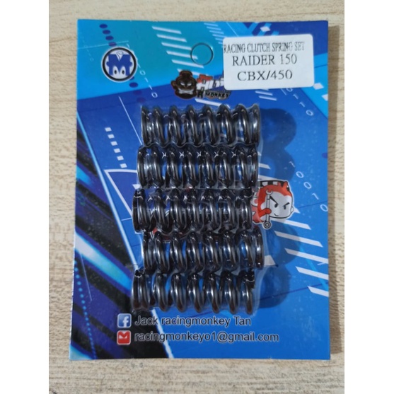 Clutch Spring Set Raider 150 Racing Monkey | Shopee Philippines