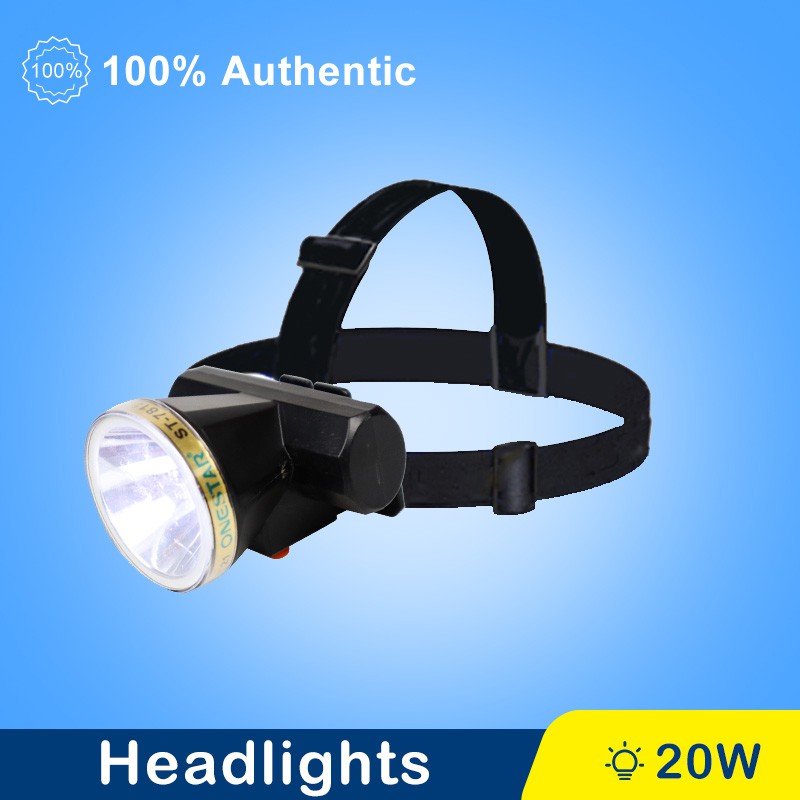 Headlights Outdoor Camping Portable Led Headlamp Light With Battery USB ...