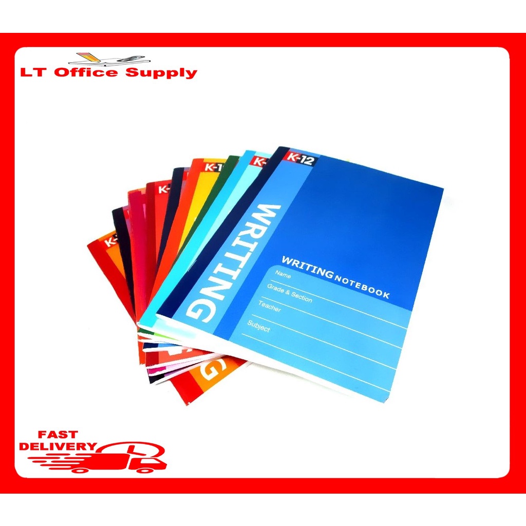 10 Pads K-12 Writing Notebook (165mm x 213mm) | Shopee Philippines