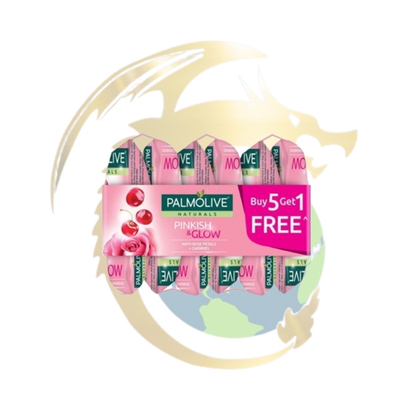 Palmolive Naturals Pinkish & Glow Soap 55g Buy 5 Get 1 FREE | Shopee ...