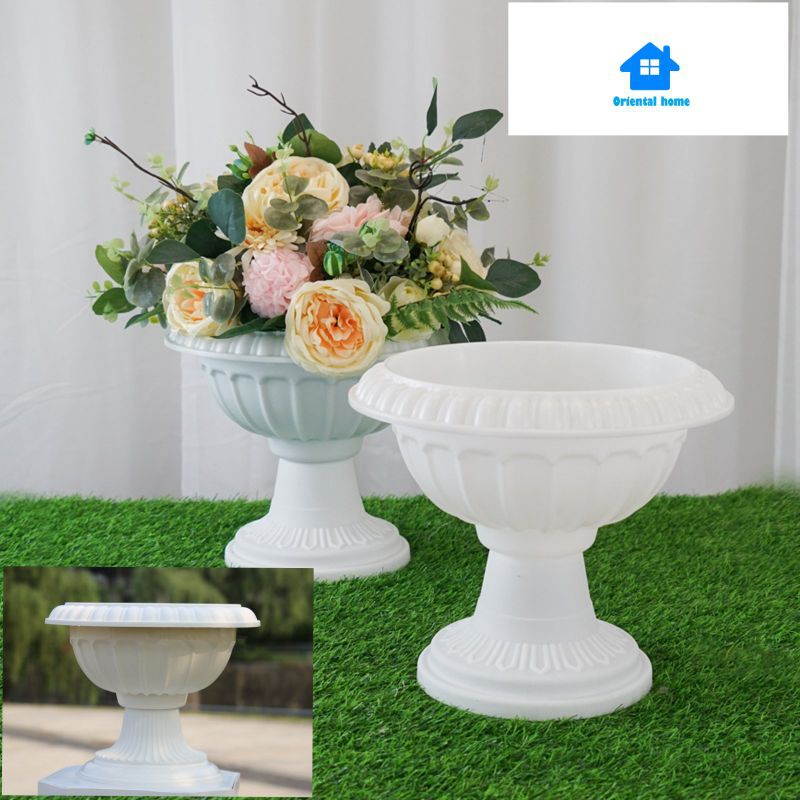 Plastic Props Roman flower Pots Decorative Pot Display Wedding Home ...
