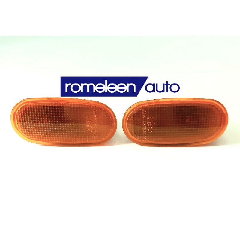 Mitsubishi Lancer 1997-1998 "Pizza pie" (FLAT TYPE) Fender Cheek Signal ...