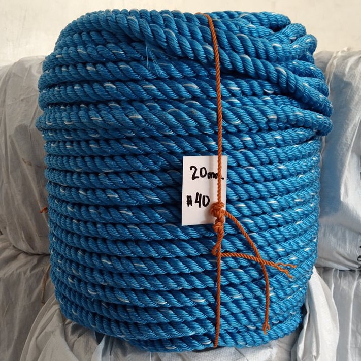 Nylon Rope #40 20mm (200meters) Good Quality for the boat use | Shopee ...