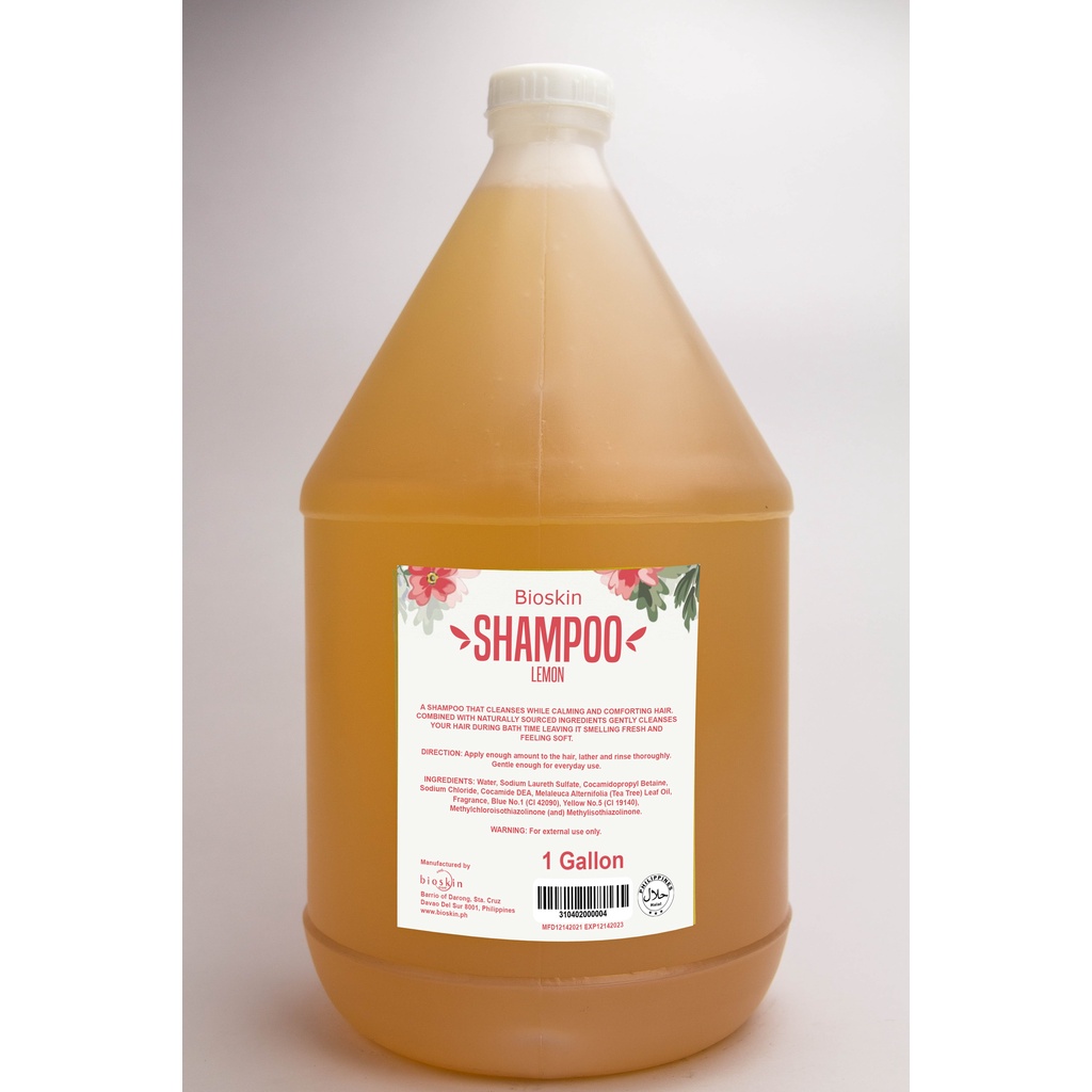 Shampoo - Lemon, 1 Gallon | Shopee Philippines