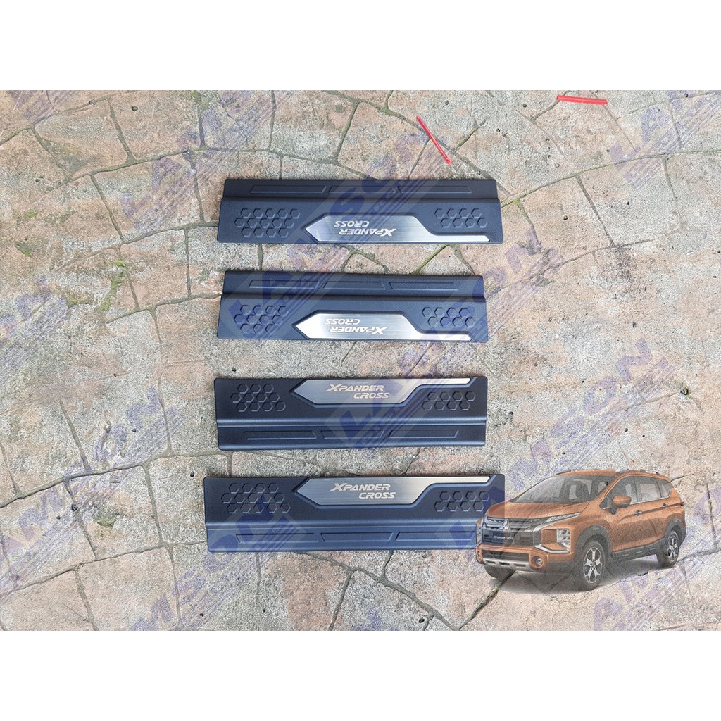 Mitsubishi Xpander Cross 2020 - 2024 Side Step Sill Scuff Plates ...