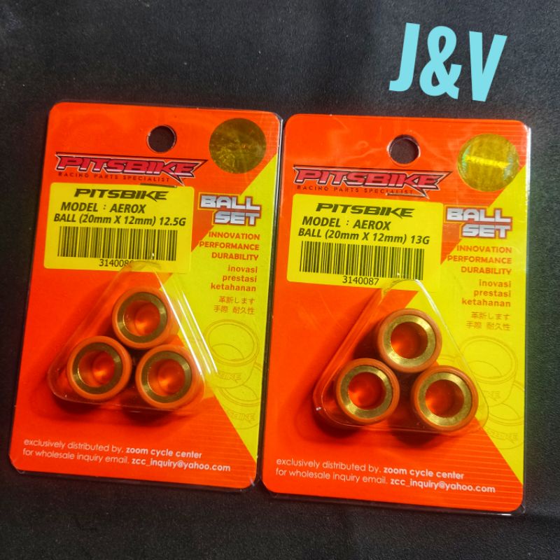 Pitsbike flyball nmax,aerox,m3,mio i,mio soul,gravis,msi,fassio 3PCS ...