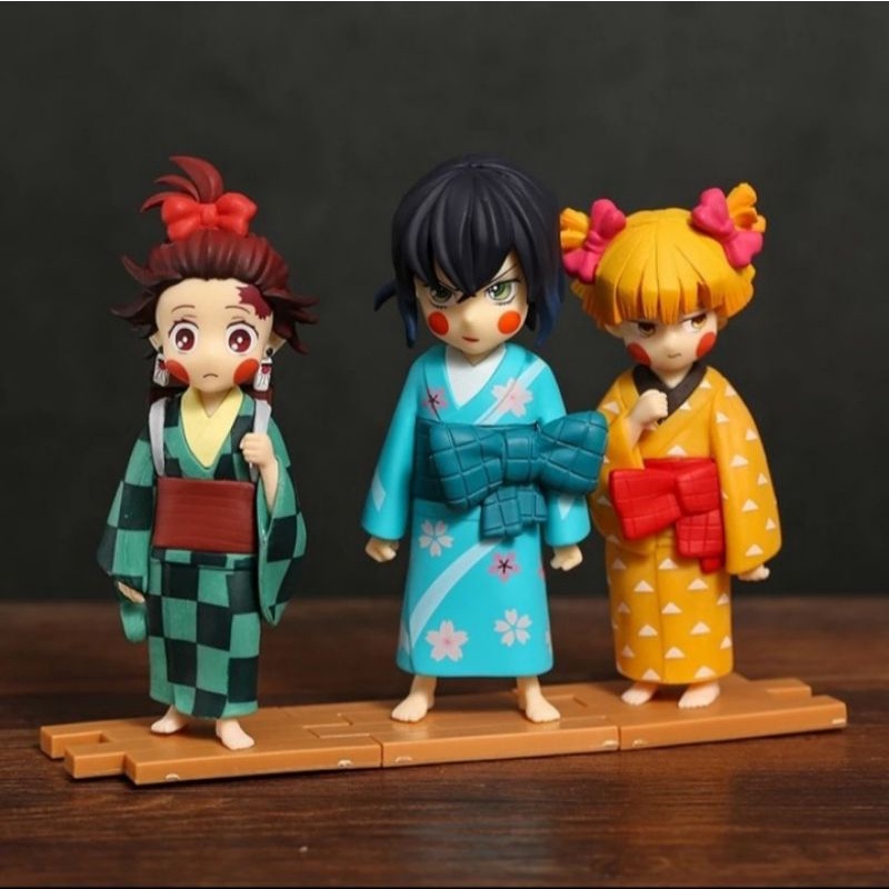 Action figure kimetsu no yaiba District arc (Geisha) Kamado Tanjiro ...