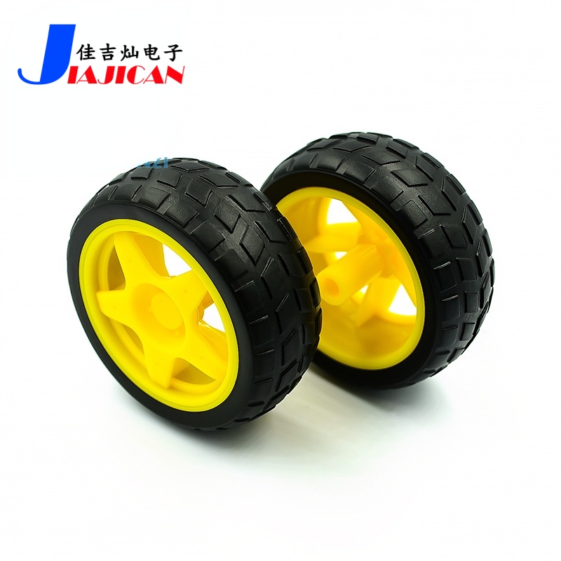 Rubber Wheel/Robot/Tracking Patrol Line Small Car Accessories Smart ...