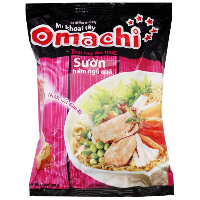 5 packs of Omachi noodles stewed with five fruits | Shopee Philippines