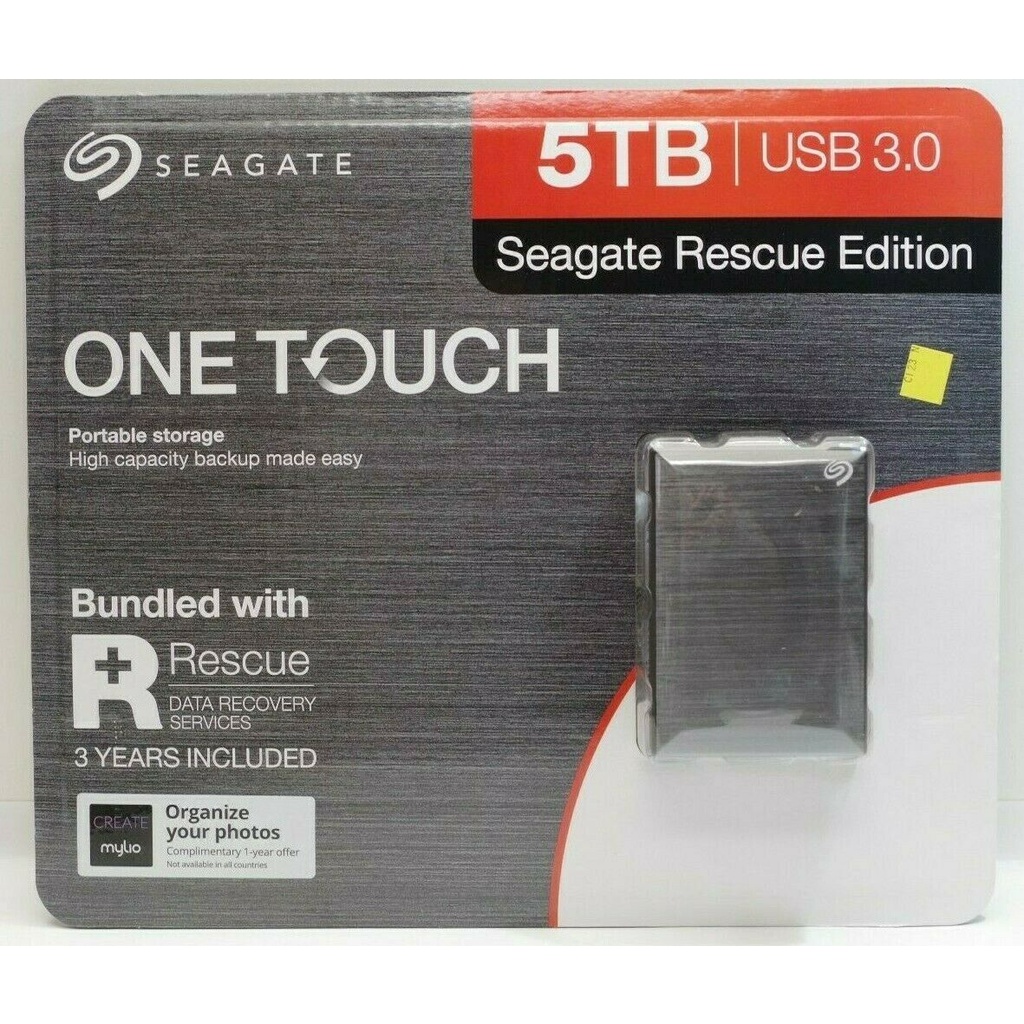 Seagate 5TB one touch / Backup Plus Portable External Hard Drive USB 3. ...
