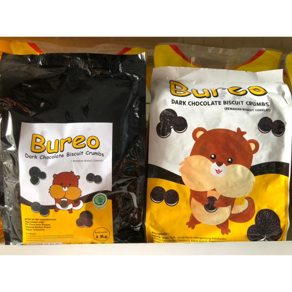 Bureo Biscuit Crumbs Crumbles/ Chocolate Biscuit Crumbs 1 kg | Shopee ...
