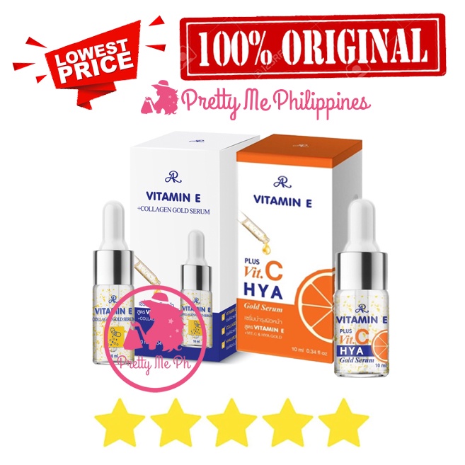 AR Vitamin E Collagen Hya Gold Serum from Thailand | Shopee Philippines