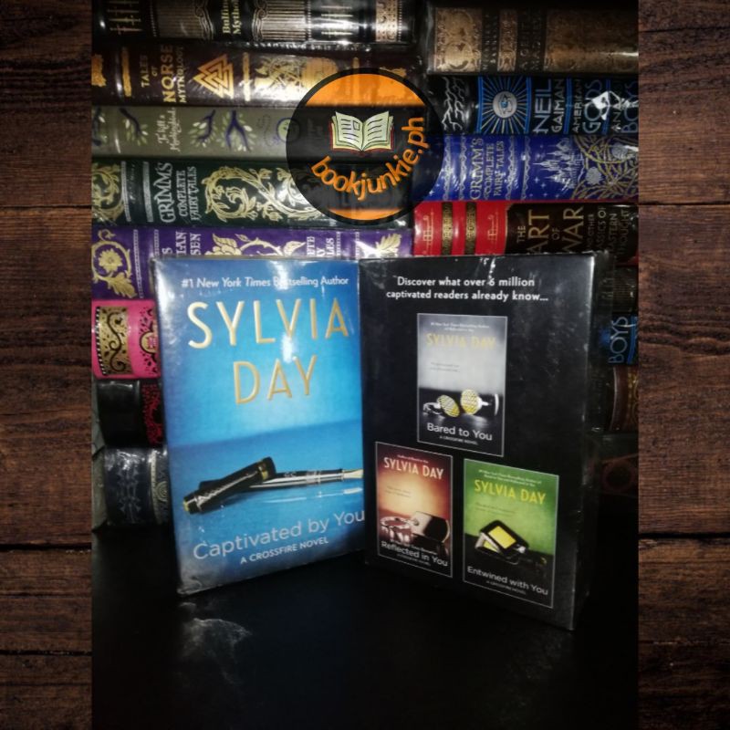 Sylvia Day: Crossfire Series, 4 books (1 box set, 1 individual book ...