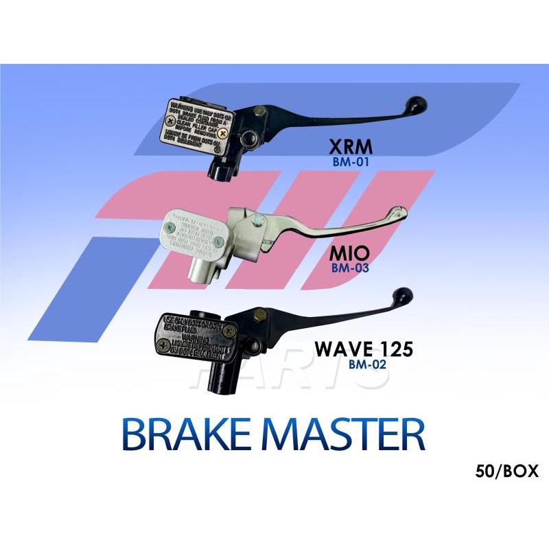 BRAKE MASTER (XRM110 .WAVE125 .MIO) | Shopee Philippines